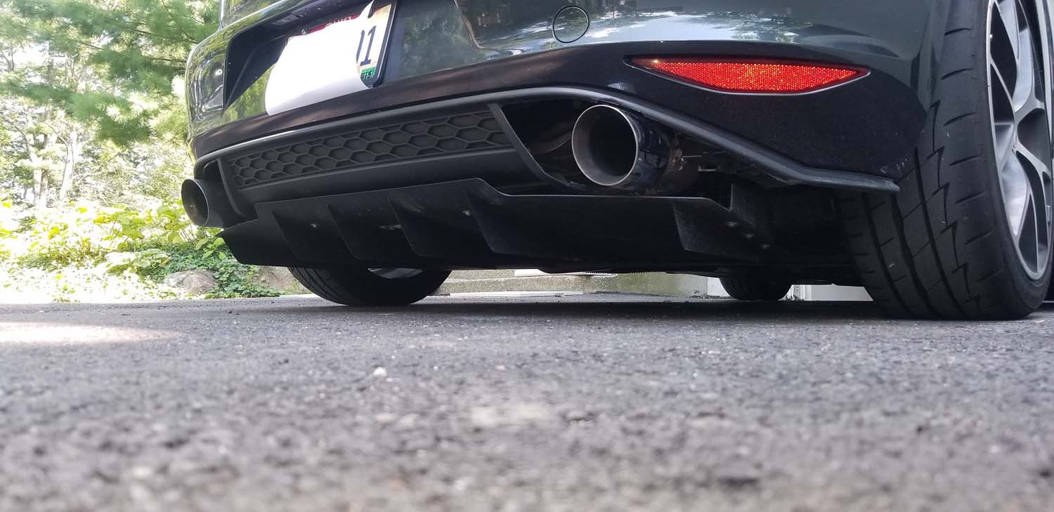 VW Golf R (MK7) Rear Diffuser | Verus Engineering