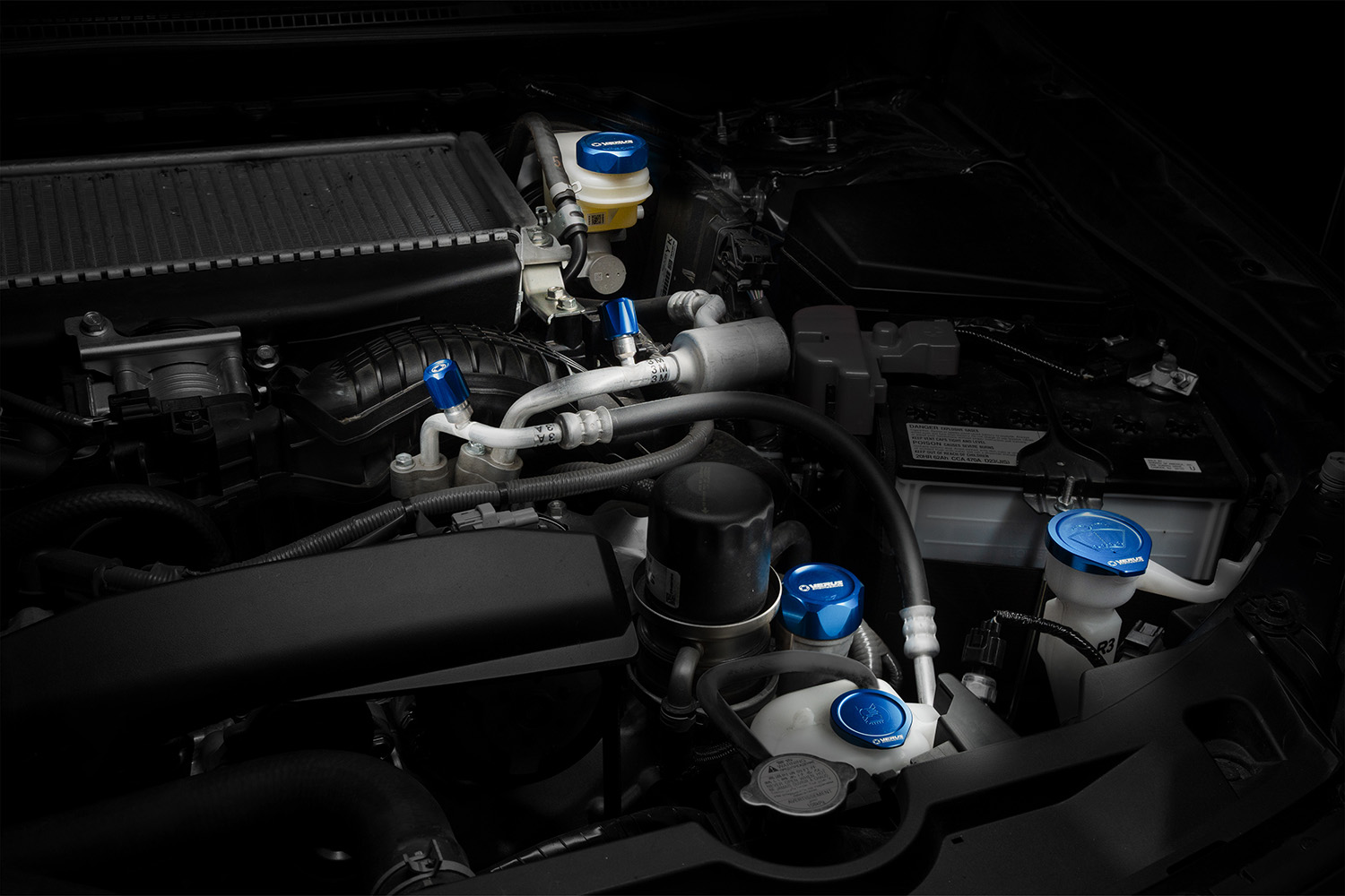 Engine Bay Cap Kit - Subaru WRX (VB) | Verus Engineering