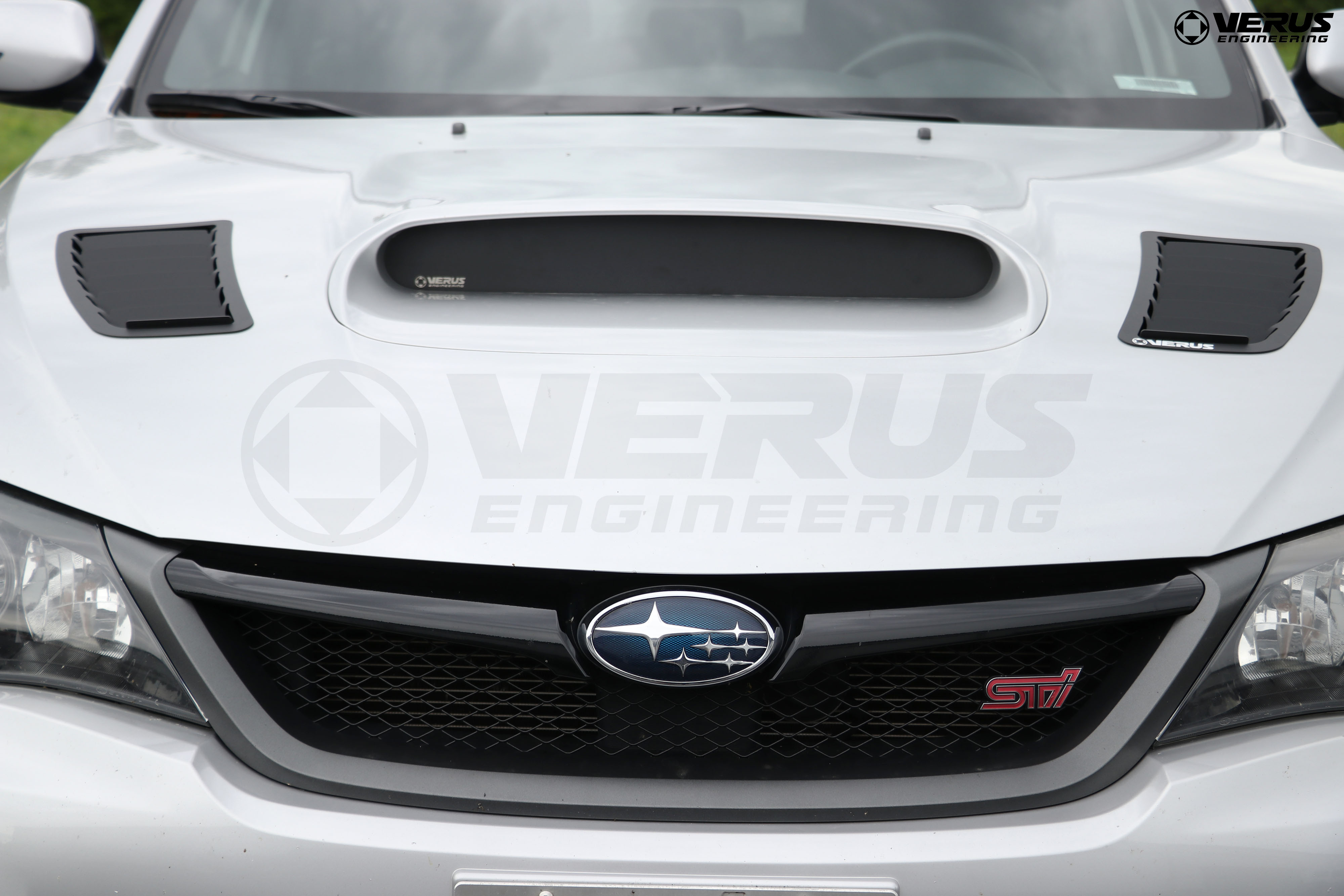 OEM Hood Scoop Block-Off Kit - 2008 - 2014 - Subaru WRX/STI (GR/GV ...