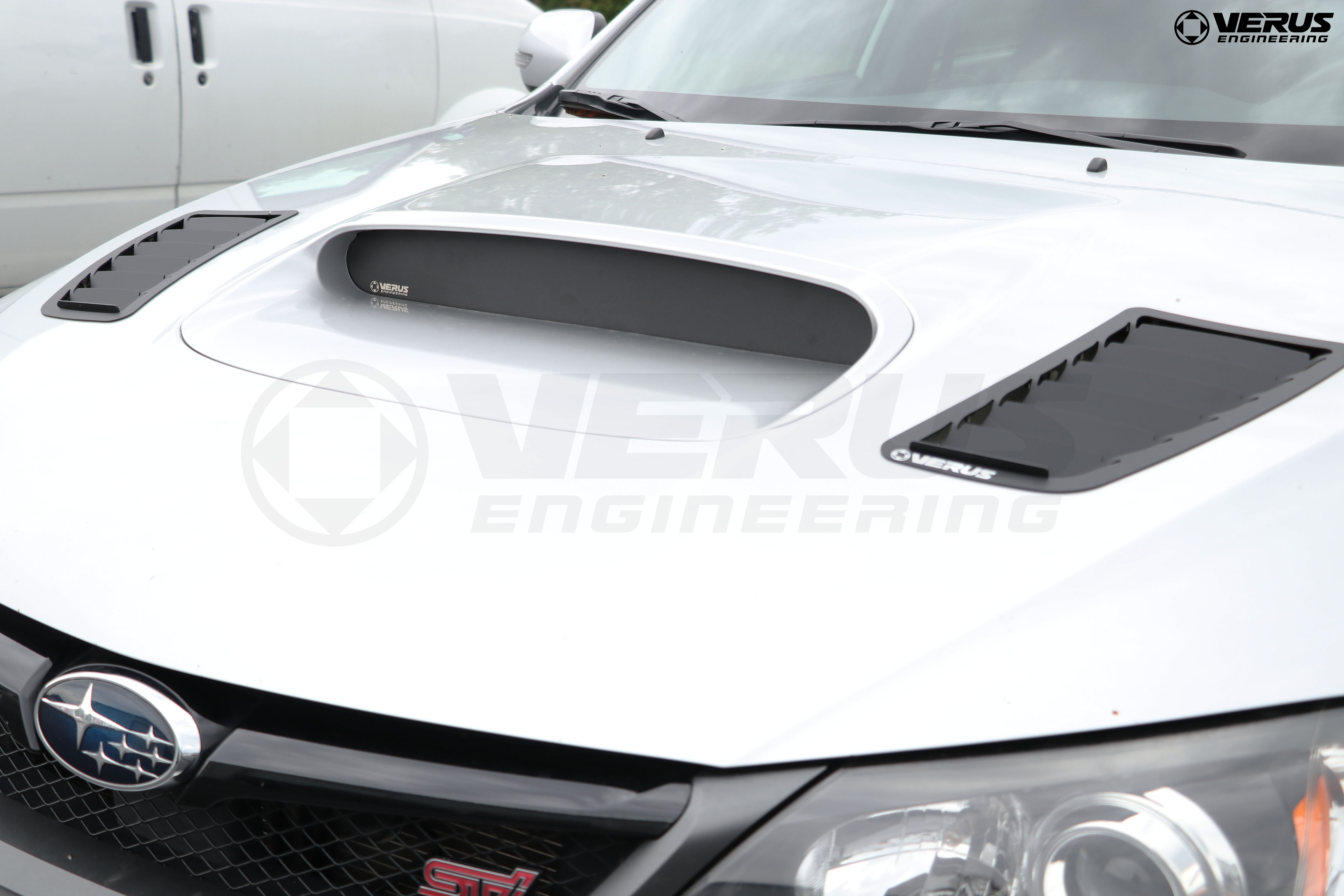 OEM Hood Scoop Block-Off Kit - 2008 - 2014 - Subaru WRX/STI (GR/GV ...