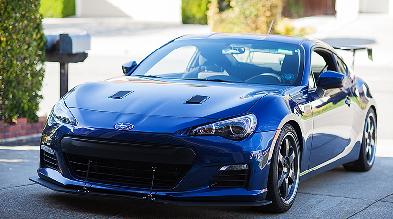 Hood Louver Kit, Small Vents - BRZ/FRS/GT86 (BLEMISH) | Verus Engineering