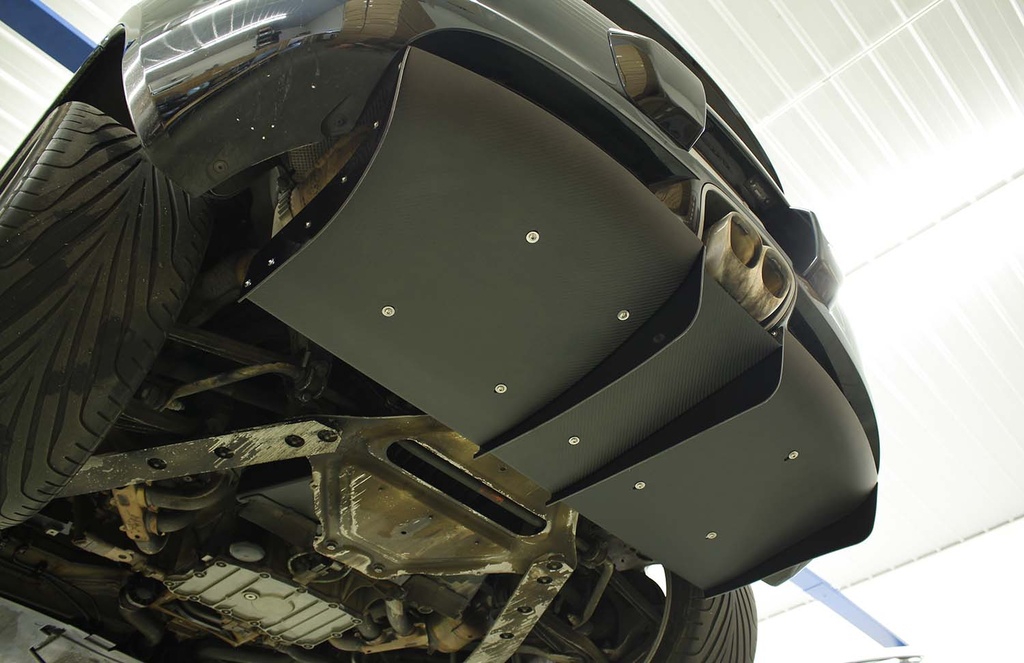 Carbon Rear Diffuser - Porsche 987 Cayman | Verus Engineering