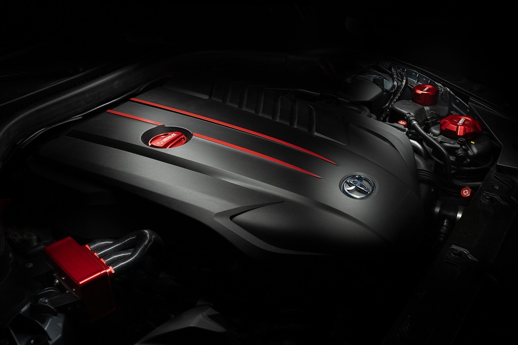 Engine Bay Fluid Cap Kit - Mk5 Toyota Supra | Verus Engineering
