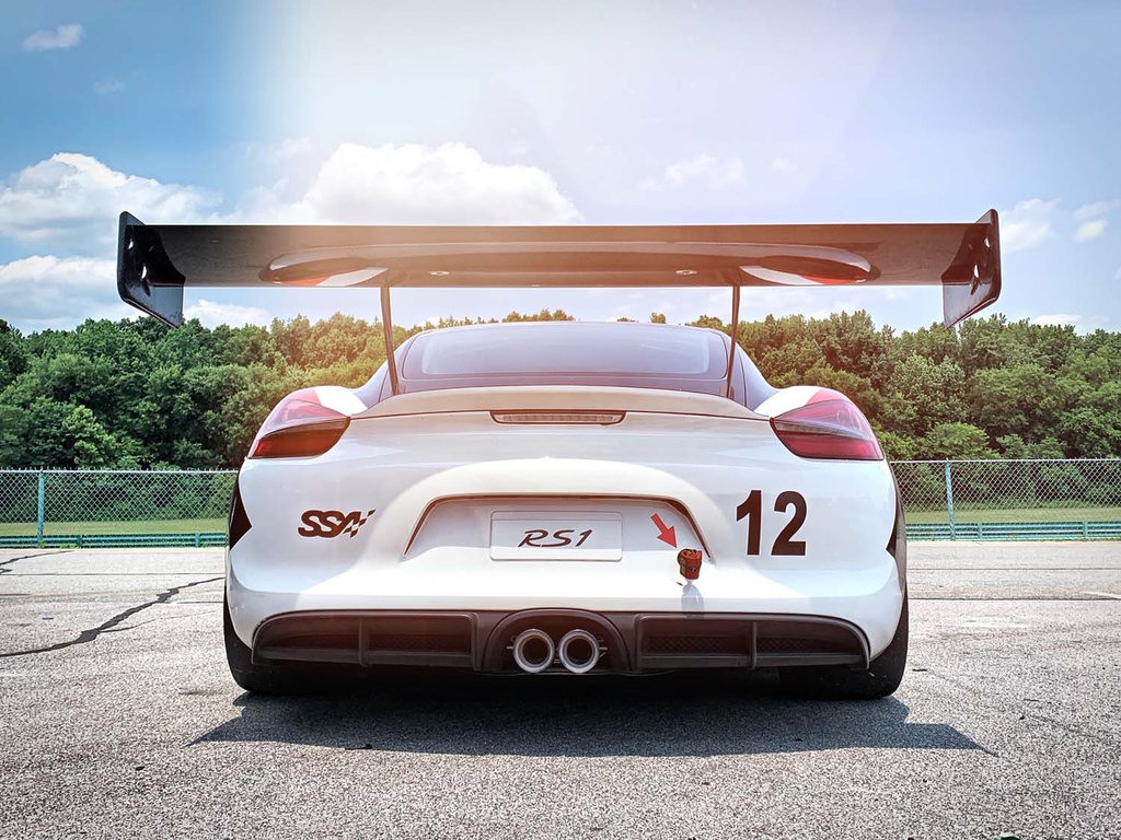 Rear Wing Kit - Porsche 981/718 GT4 | Verus Engineering