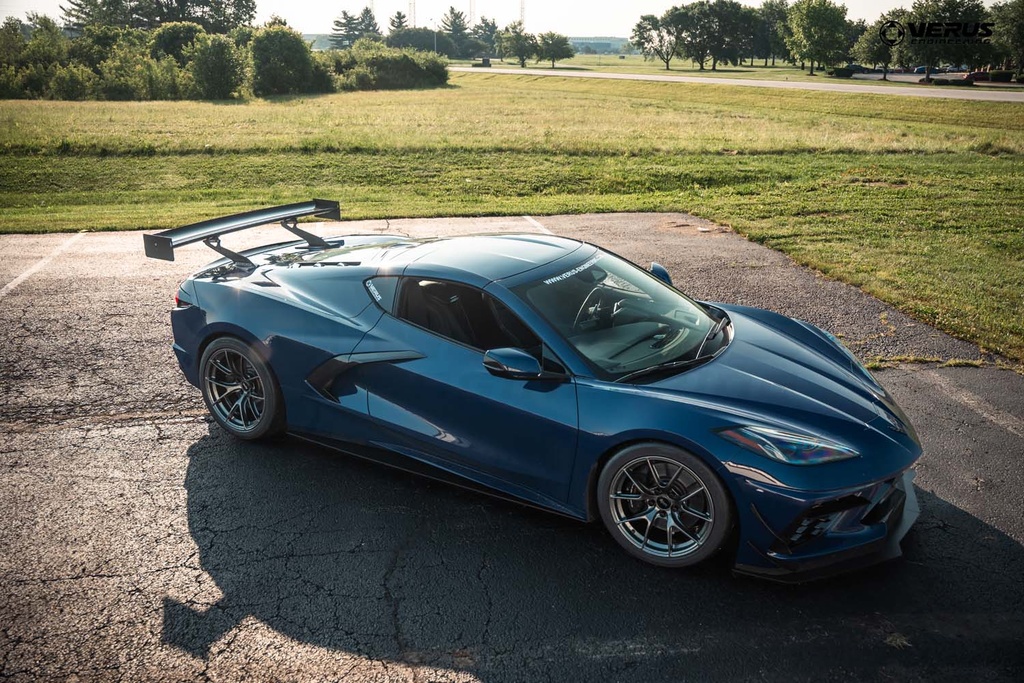 Bottom Mount UCW Rear Wing Kit - Corvette Stingray (C8) | Verus Engineering