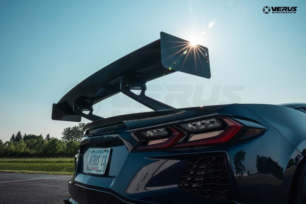 Bottom Mount UCW Rear Wing Kit - Corvette Stingray (C8) | Verus Engineering
