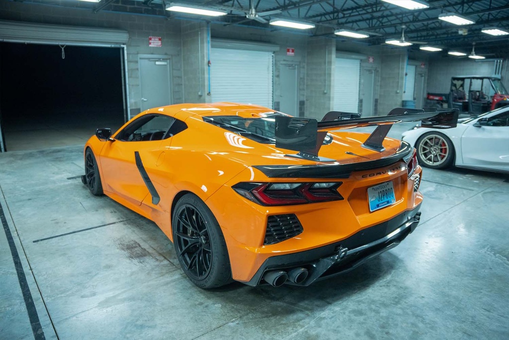 Carbon Ducktail Rear Spoiler - Corvette Stingray (C8) | Verus Engineering