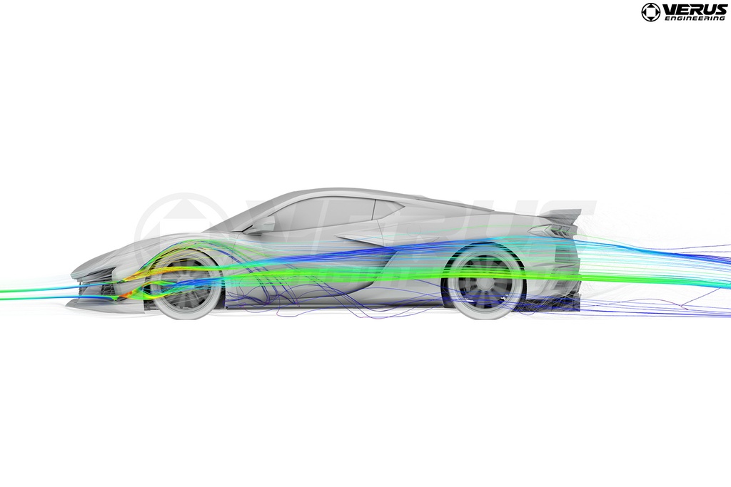 Dual Element Dive Plane (Canard) Kit - Corvette Z06(C8) | Verus Engineering