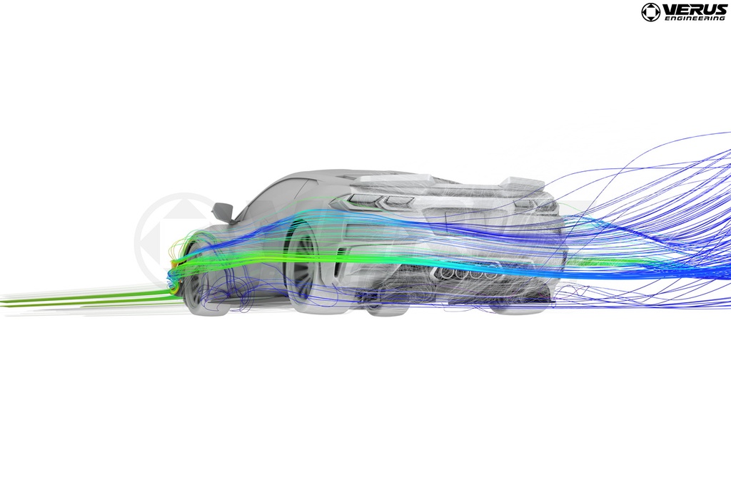 Dual Element Dive Plane (Canard) Kit - Corvette Z06(C8) | Verus Engineering