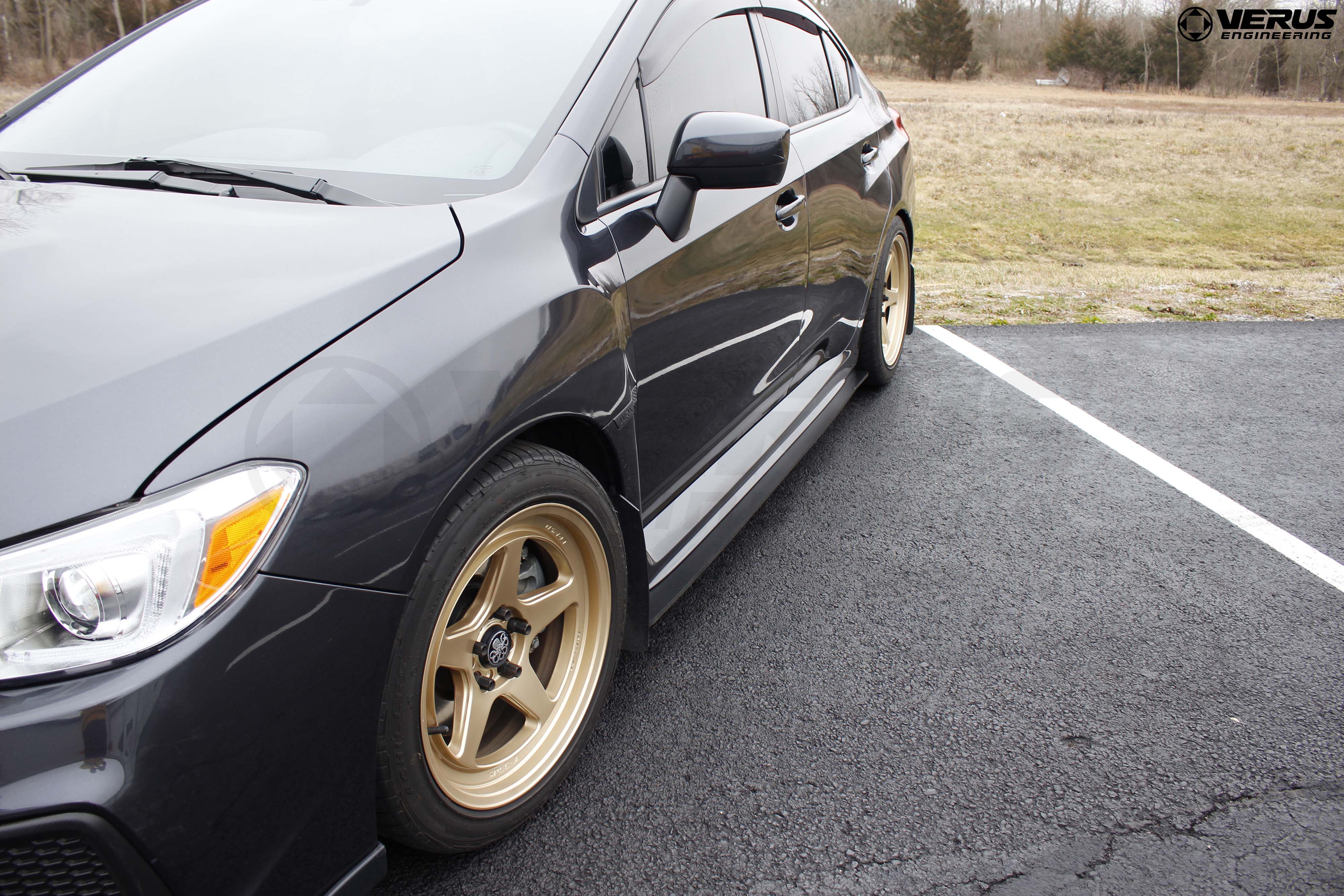 Street Side Splitter Kit- WRX/STI (VA) | Verus Engineering