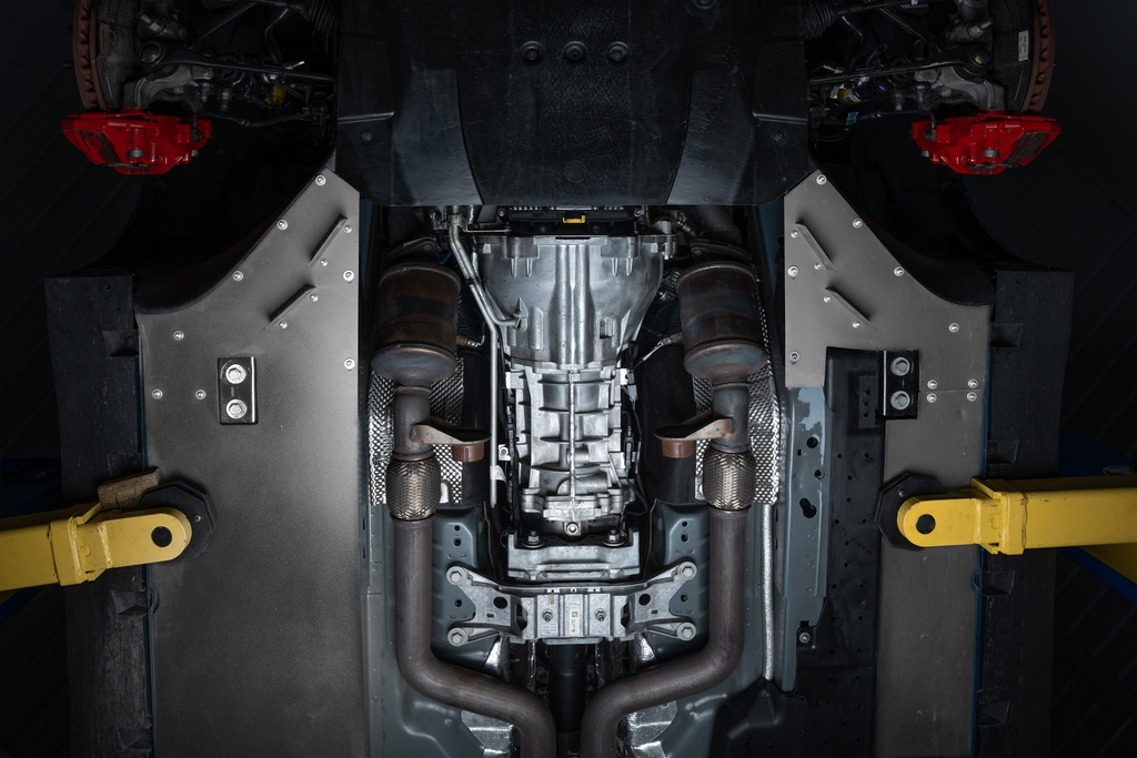 Flat Underbody Panel Kit - Ford Mustang Shelby GT350 | Verus Engineering