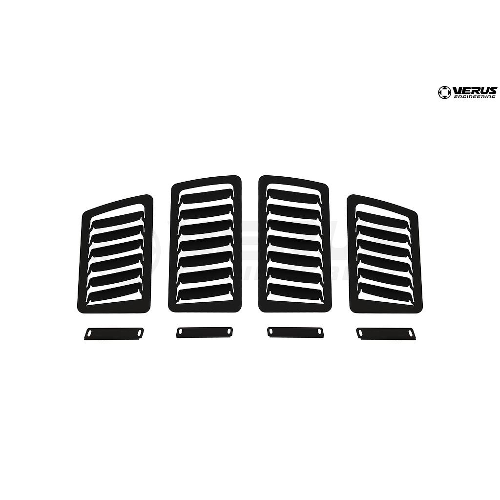 Slanted Hood Louver Kit - BRZ/FRS/GT86 | Verus Engineering